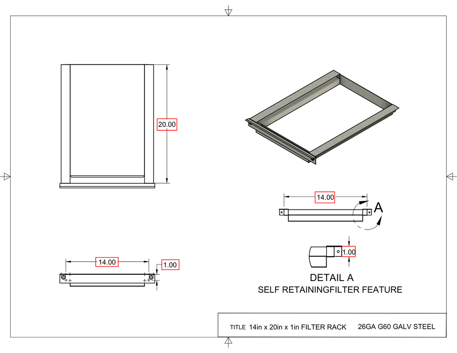 Universal Filter Racks – Ductwork Delivered LLC