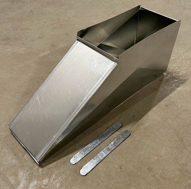 28"X8" To 14"X8" (8" Long) Trunk Duct Transition Increaser/Reducer Fit ...